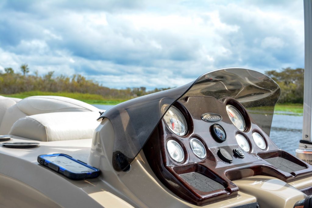boat dashboard - Castaways On The River